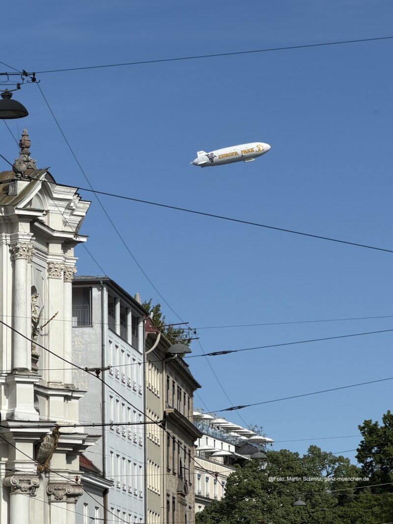 Zeppelin NT 2026 wieder über München - Ganz München: Aktuelles