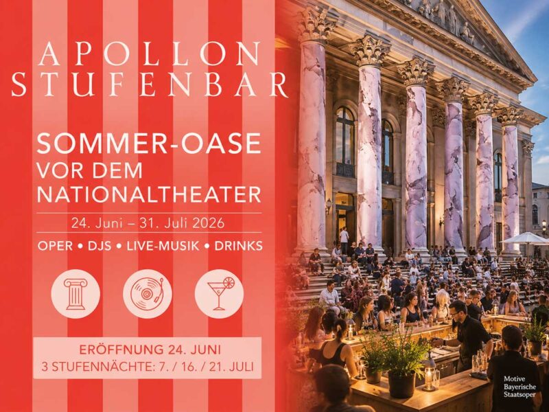 Apollon Stufenbar 2026: Sommer-Oase in München - Ganz München: Aktuelles